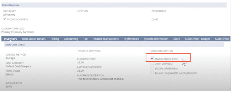 NetSuite Landed Cost: Setup and Management Guide 2026 - ERP Peers