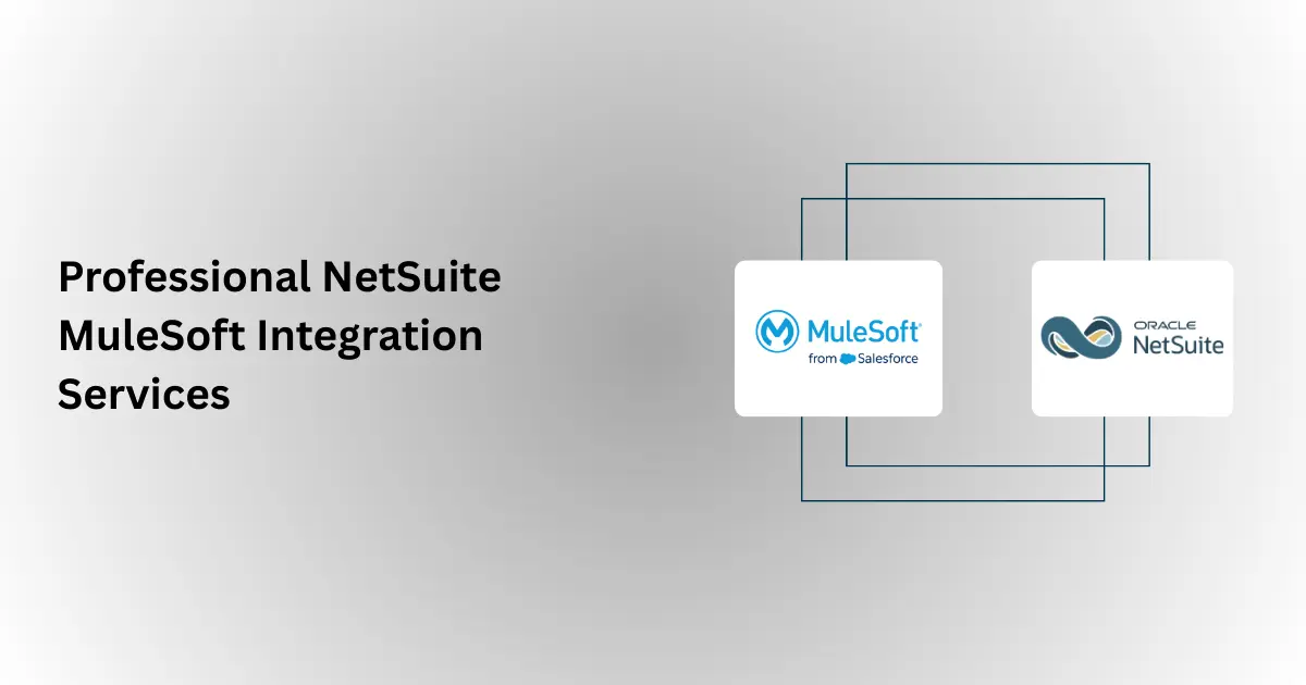 NetSuite MuleSoft Integration Services | Enterprise Integration Experts